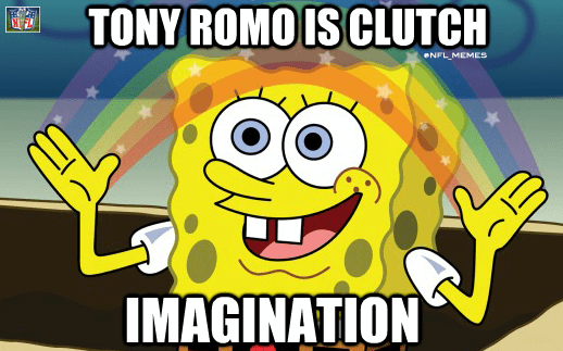 Tony Romo Clutch Memes Social Media, Memes Roast Tony Romo And His
